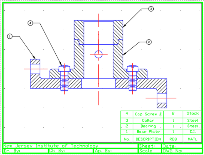 Bryan Cullano - Portfolio - AutoCAD